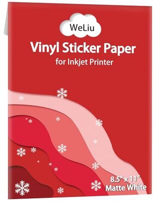 A4 Removable Sticker Paper - Residue-Free Adhesive Labels